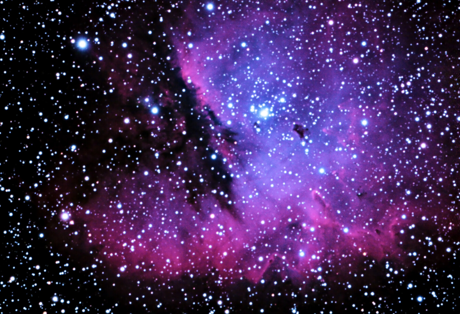 pacman rear night2 3 RGB session 1 Cbg St blue PS - Deep Sky - Photo ...