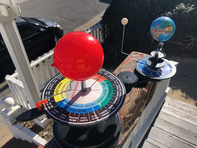 3D models to help visualize movement of sun and stars across our sky ...