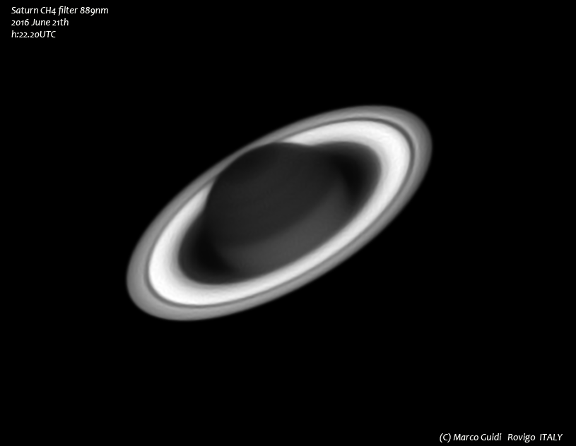 Saturn CH4 with 0,6mt telescope - Major & Minor Planetary Imaging ...