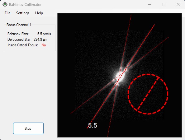 Bahtinov and Tri-Bahtinov focus/collimation software - Equipment (No ...