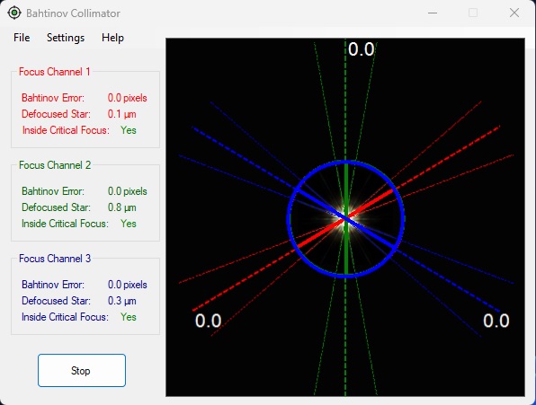 Bahtinov and Tri-Bahtinov focus/collimation software - Equipment (No ...