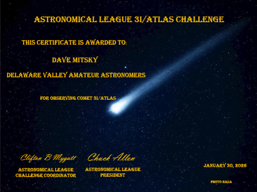 3I/Atlas - interstellar comet number 2! - Comet Observing and Imaging ...